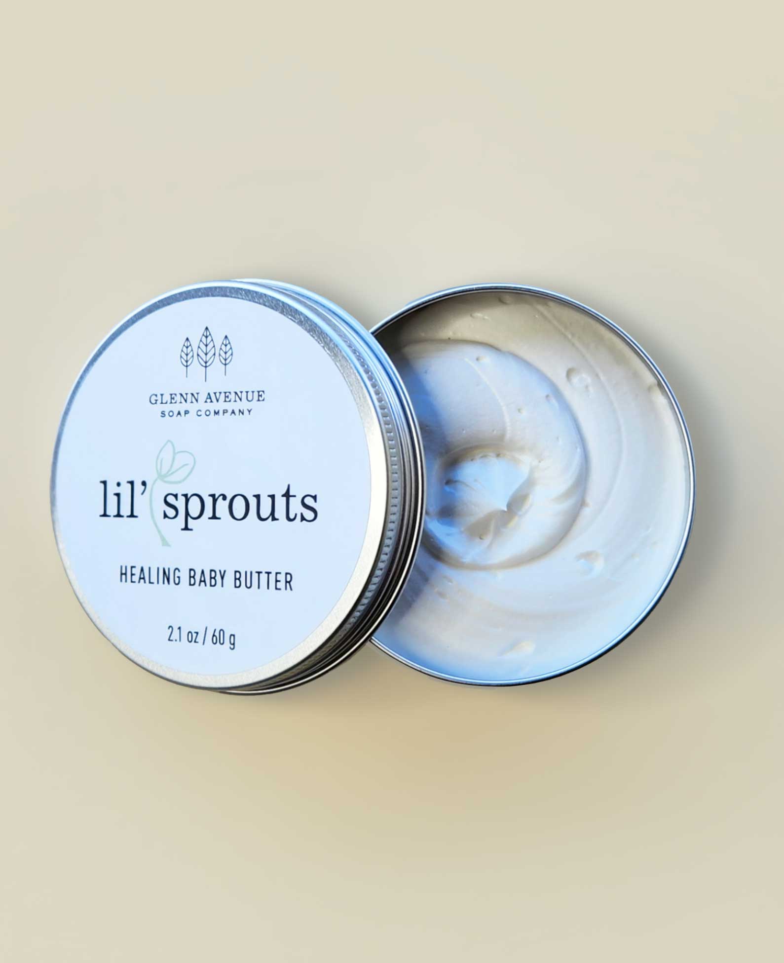 Lil' Sprouts Baby Butter | Glenn Avenue Soap | Body Butter Cream