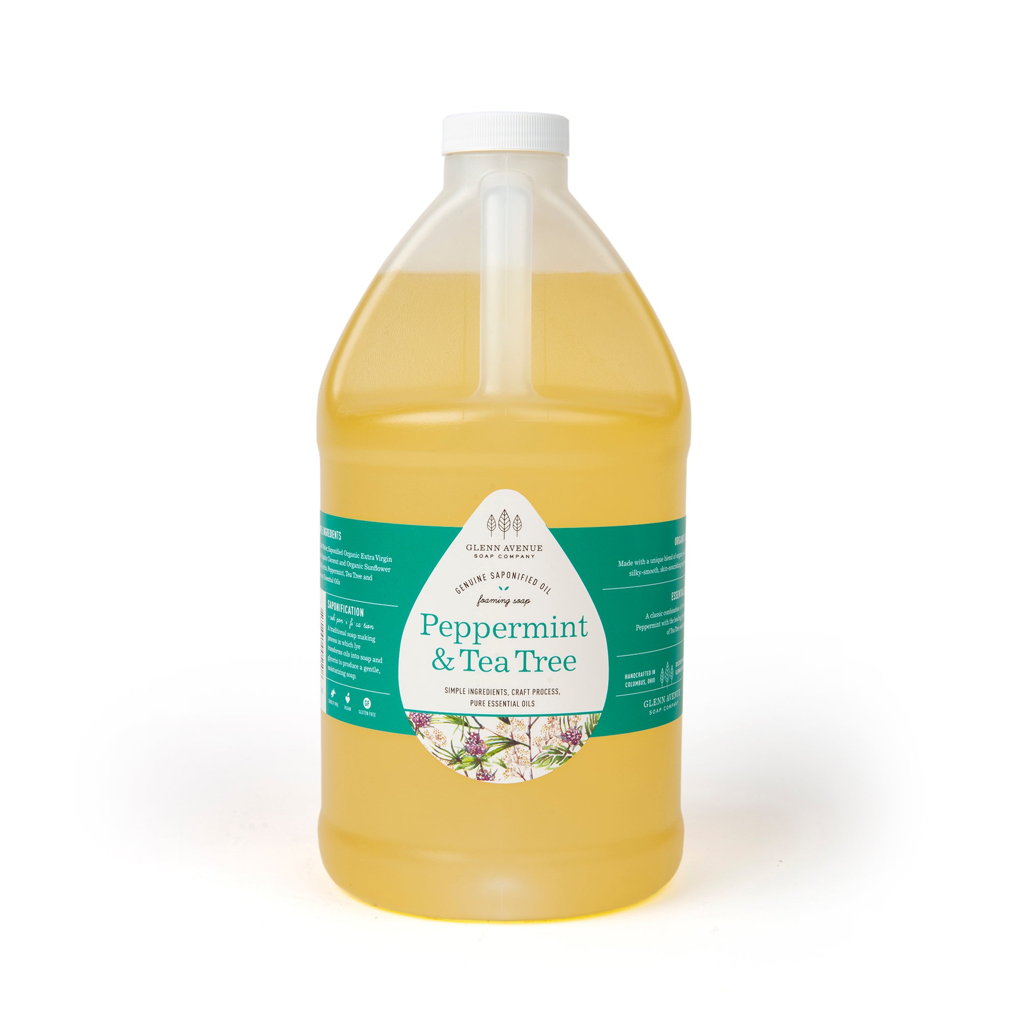 Peppermint & Tea Tree Foaming Hand Soap | Glenn Avenue Soap, Ohio